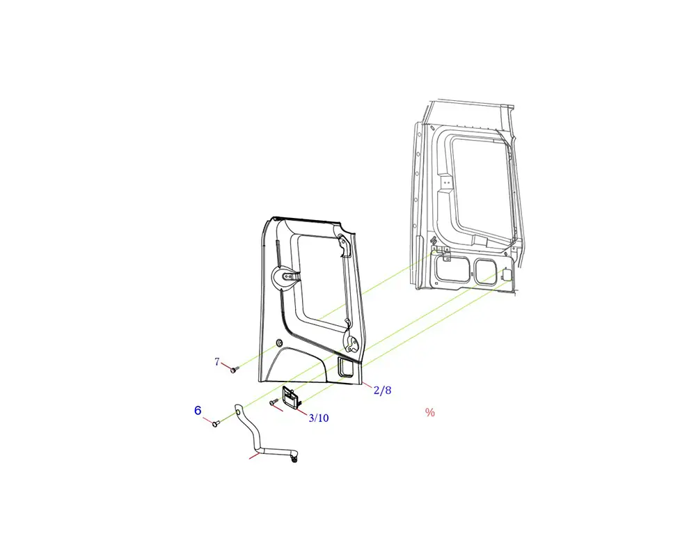 Front Wall Outer Panel Assembly(FAW J5 Truck Parts)-100% guarantee of ...